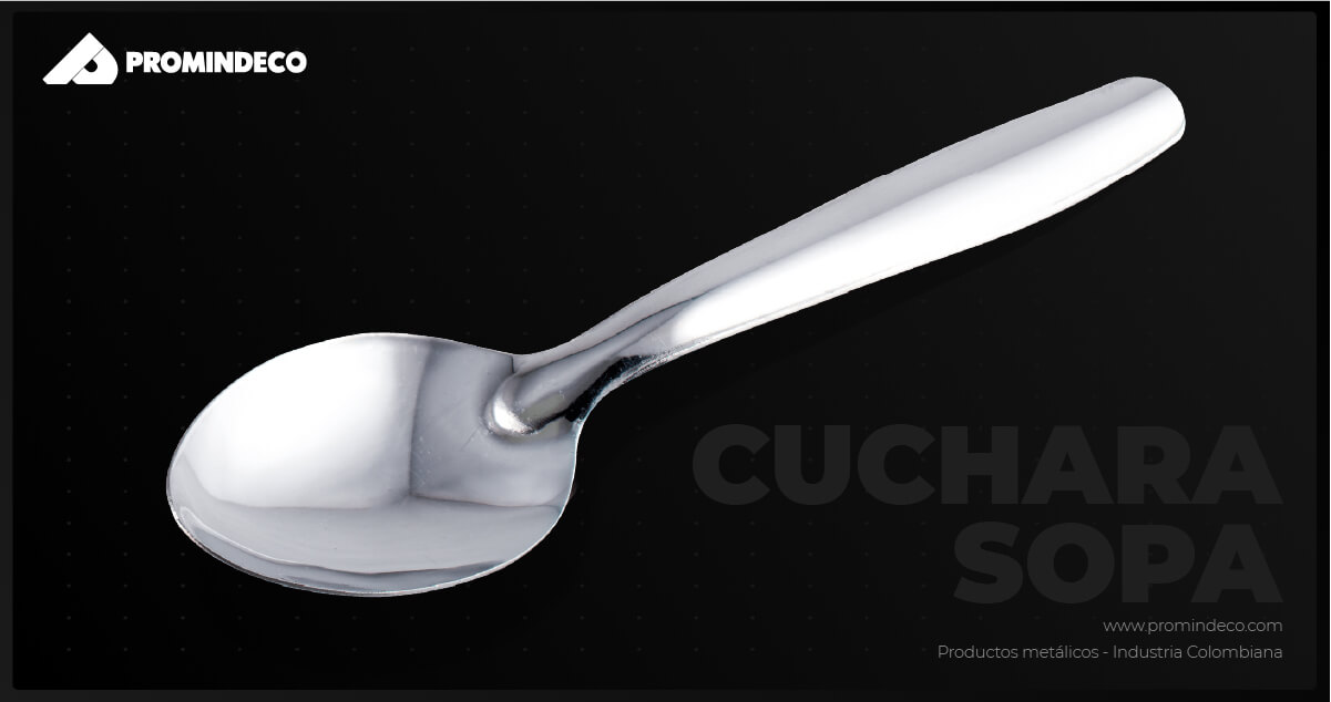 Cuchara Sopera Promindeco - Productos metálicos para la cocina en acero ...