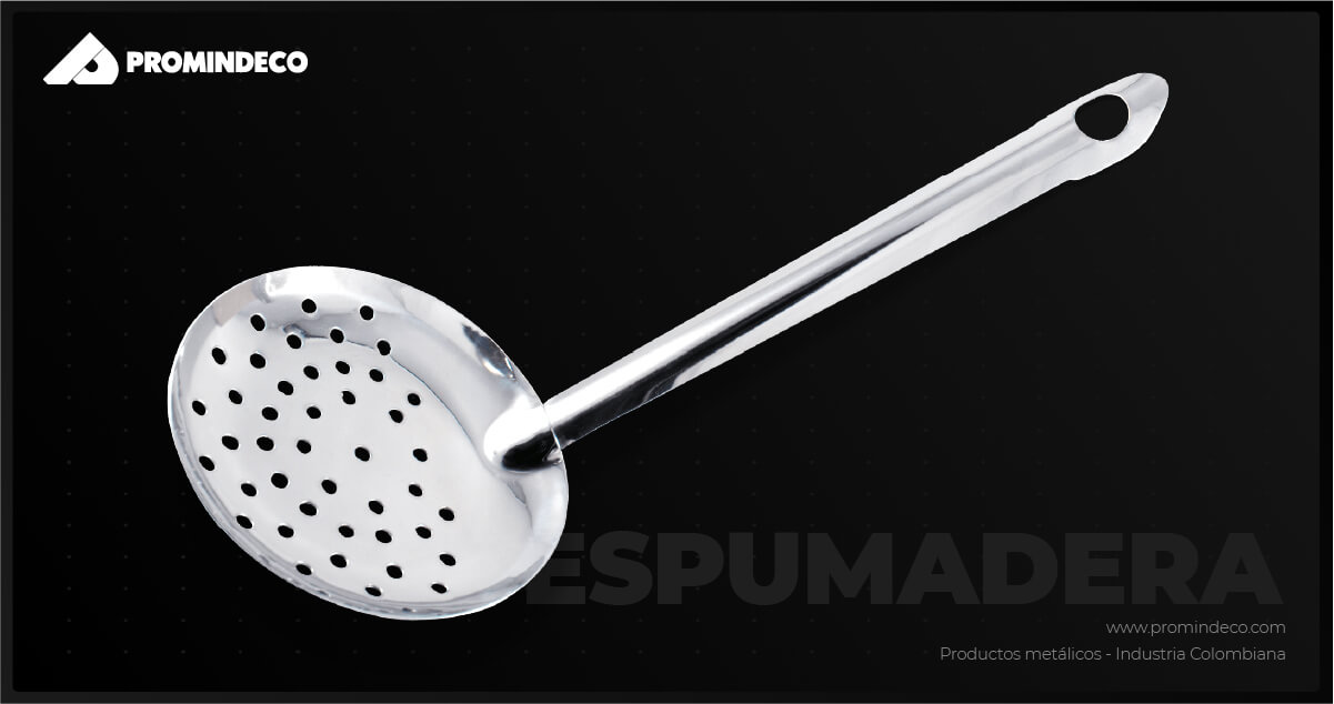 Espumadera Promindeco - Productos metálicos para la cocina en acero ...