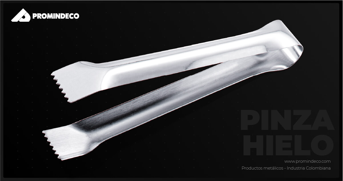 Pinza Hielo Promindeco - Productos metálicos para la cocina en acero ...