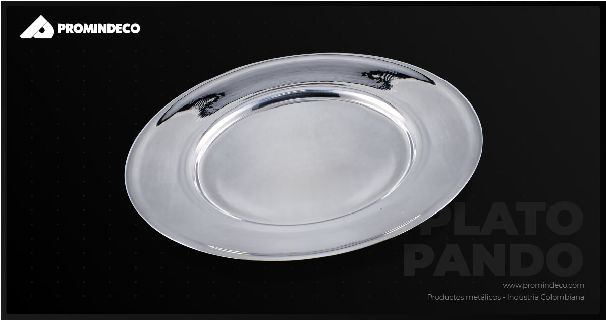 Plato Pando Promindeco - Productos metálicos para la cocina en acero ...